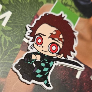 Chibi Demon Slayer Bookmarks | Demon Slayer Characters| Anime Bookmarks ...