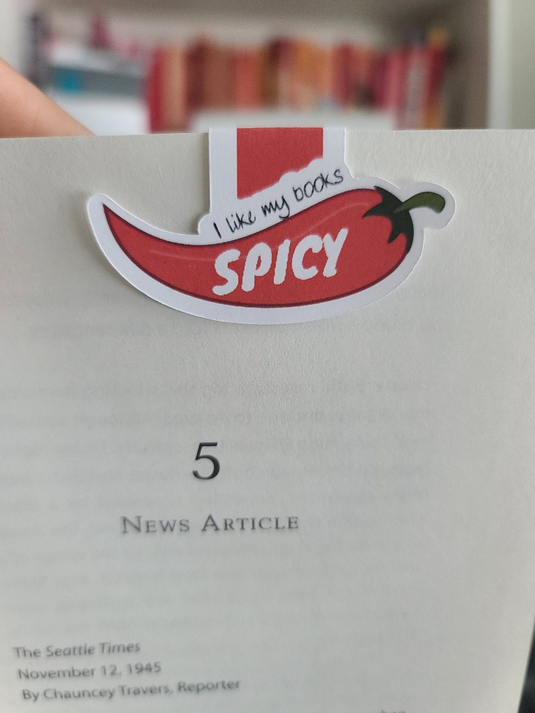 Spicy Bookmark | Smut Bookmark | Magnetic Bookmark| Reading Bookmark - Etsy