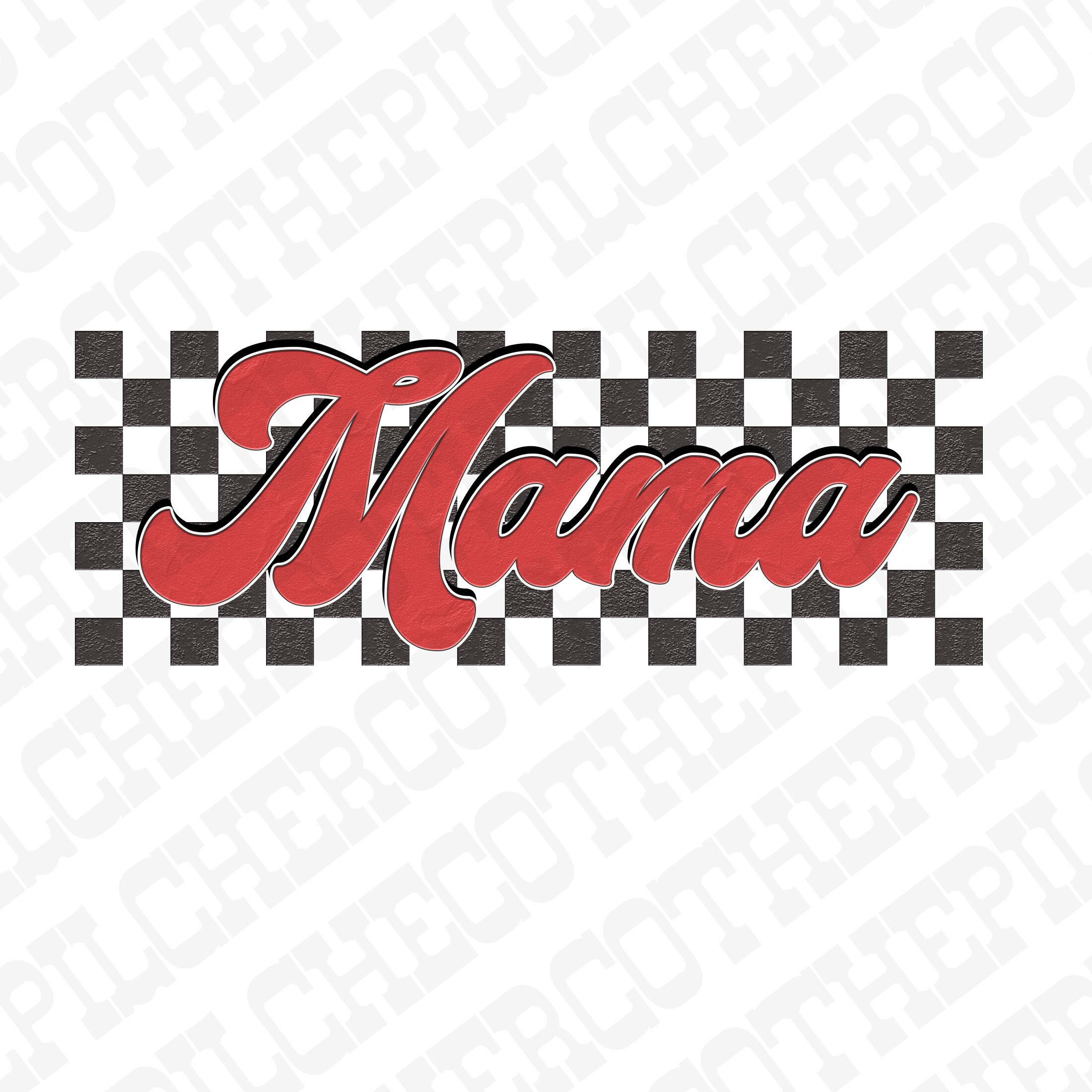 Checkered Mama PNG File Sublimation Download Digital Downloads Mama ...
