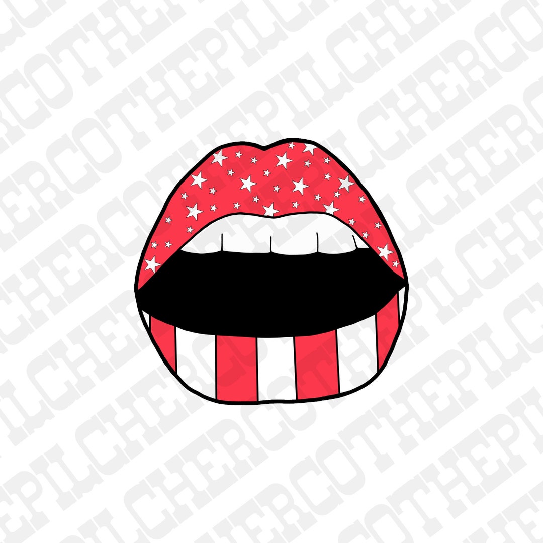 Retro PNG Bundle Lips| Sublimation Files| Sticker Png Downloads ...