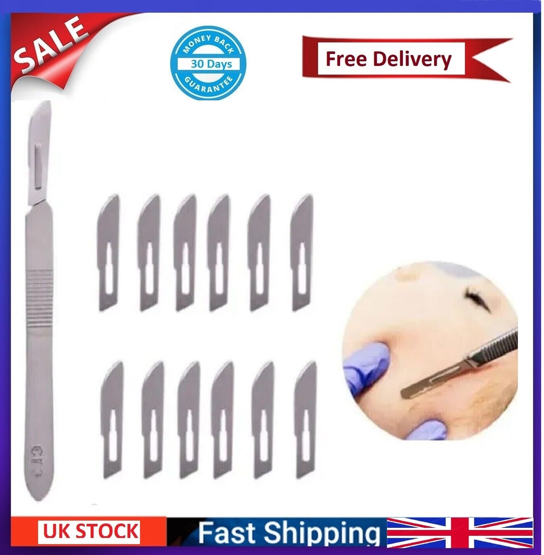 Carbon Steel Scalpel Blade Handle Scalpel Tool Set DIY Cutting - Etsy