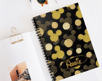 Mickey Mouse Journal Disney Trip Planner Magic Kingdom Notebook Fall ...