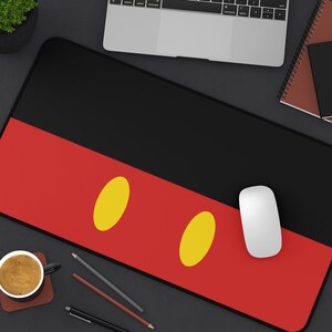 Custom Mickey Mouse Desk Mat, Disney Office Decor, Disney Mouse Pad ...