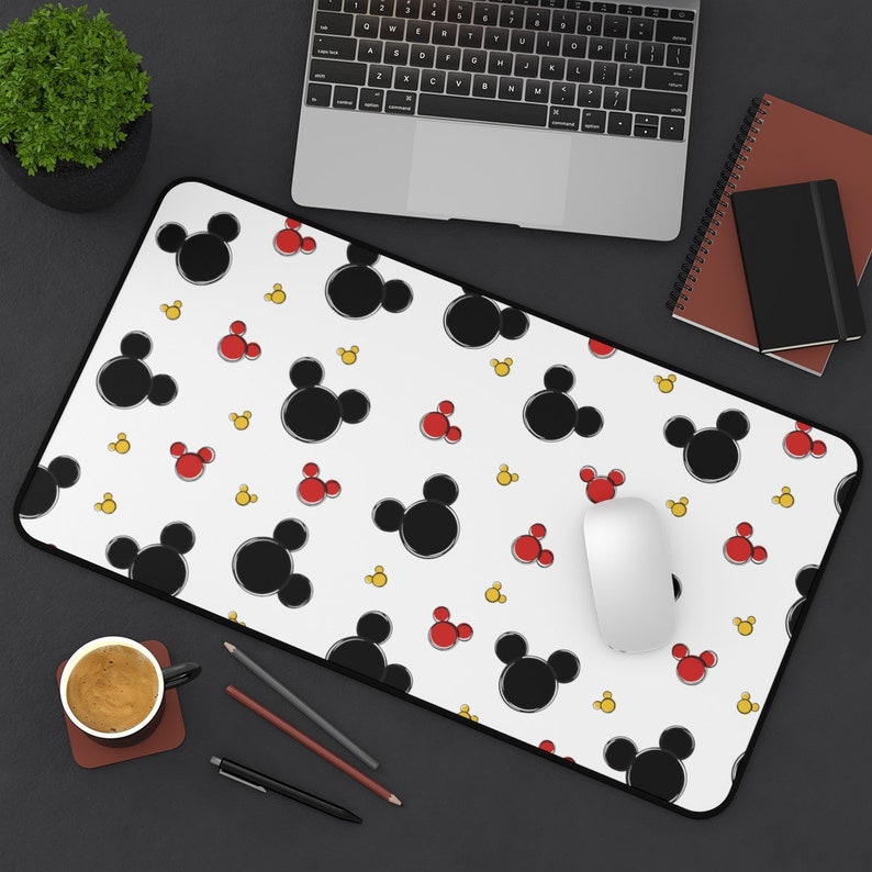 Disney Mickey Mouse Desk Mat Disney Office Decor Disney - Etsy