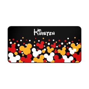 Mickey Mouse Desk Mat, Disney Office Decor, Disney Mouse Pad, Disney ...