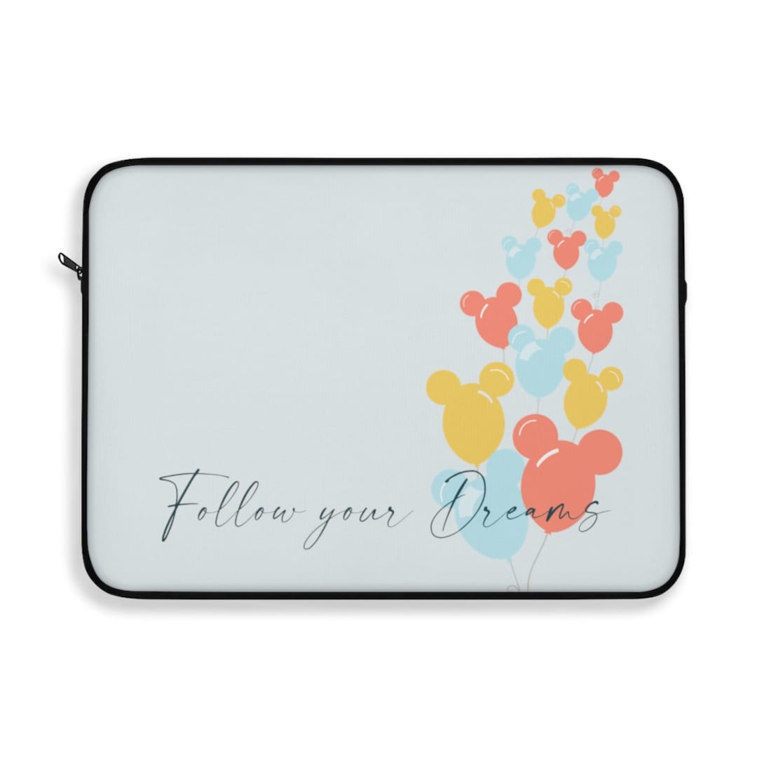 Mickey Balloons Laptop Sleeve, Disney Laptop Case, Disney Laptop Cover ...