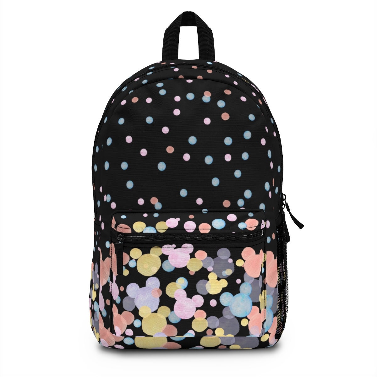 Colourful Disney Backpack Hidden Mickey Backpack Disney - Etsy