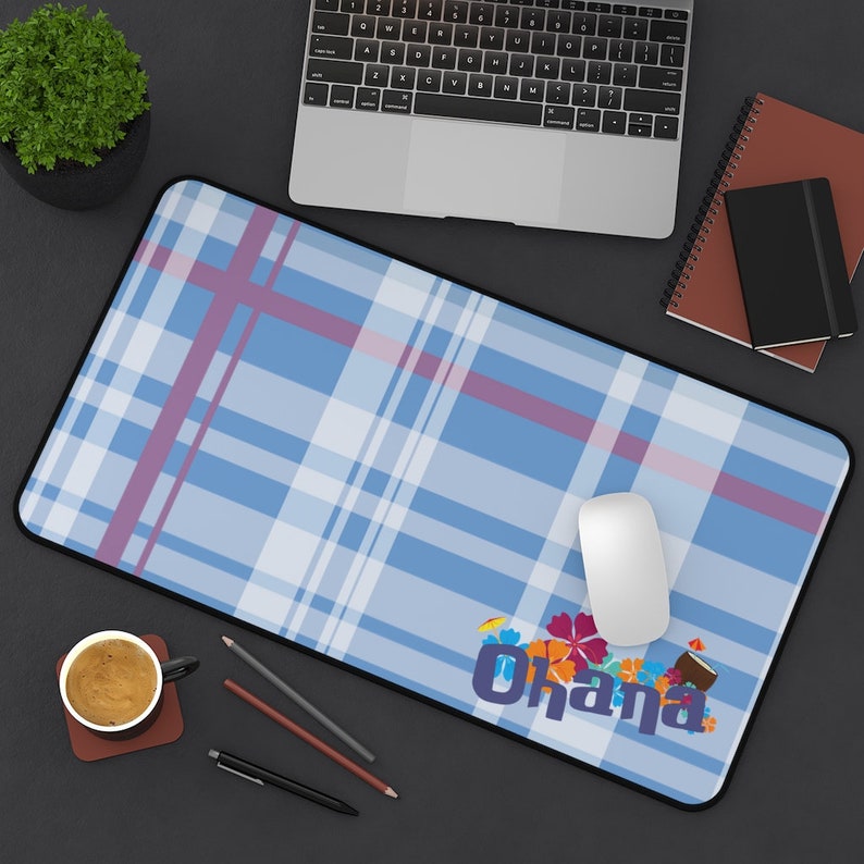 Ohana Desk Mat, Lilo & Stitch Desk Mat, Disney Desk Mat, Disney ...