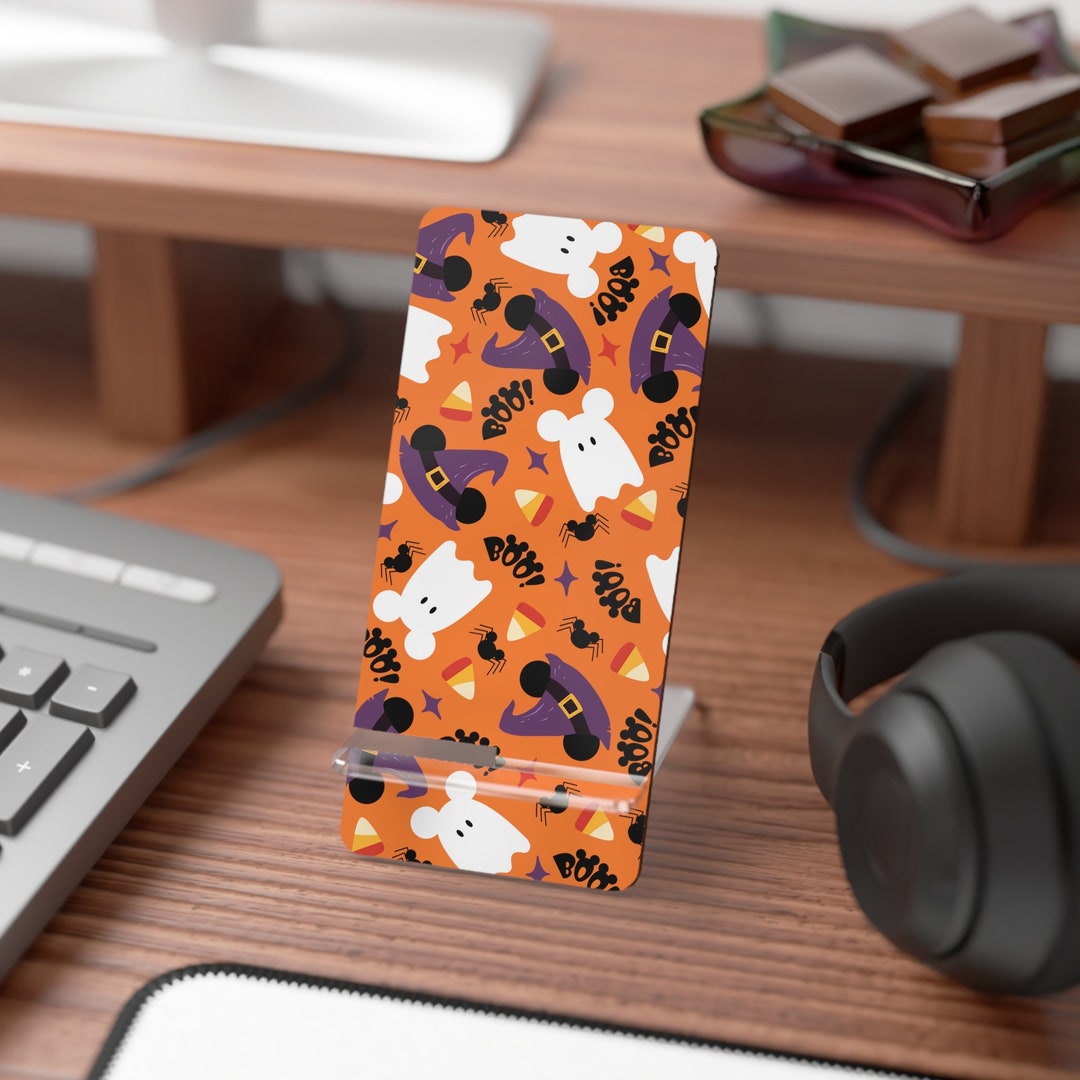 Mickey Ghost Smartphone Display Stand, Halloween, Cell Phone Holder ...