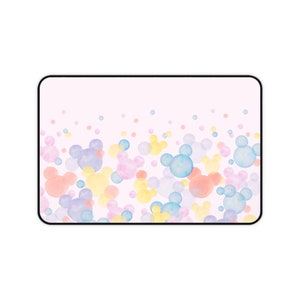 Disney Colourful Desk Mat, Disney Office Decor, Disney Mouse Pad ...