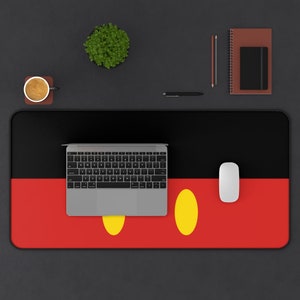 Custom Mickey Mouse Desk Mat, Disney Office Decor, Disney Mouse Pad ...
