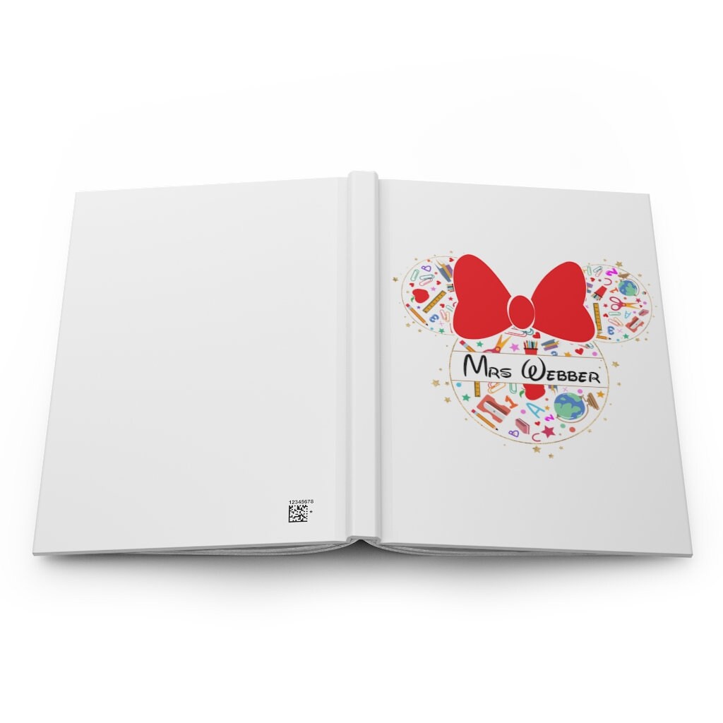 Personalized Teacher Journal Disney Notebook Disney - Etsy