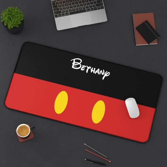 Custom Mickey Mouse Desk Mat Disney Office Decor Disney - Etsy