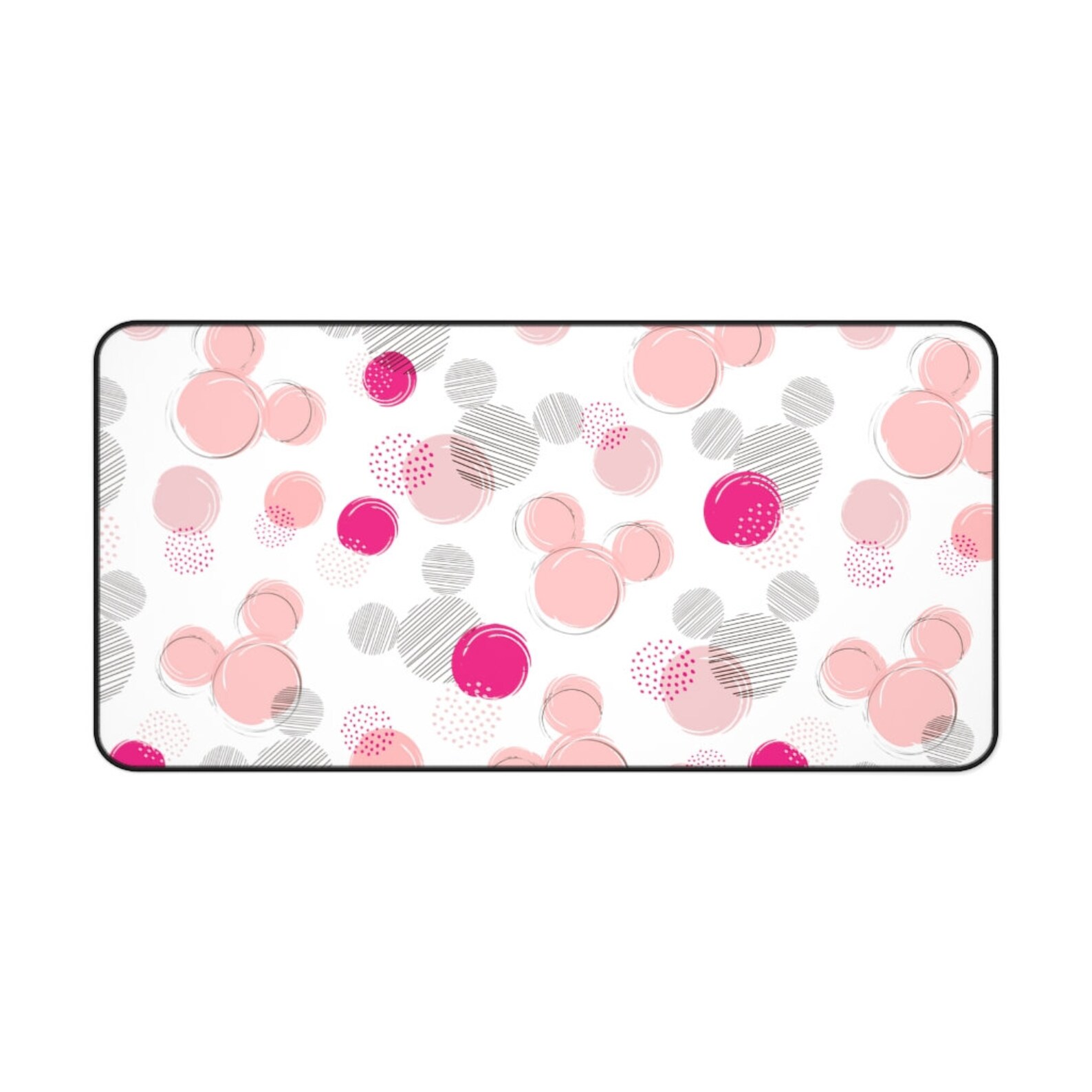 Disney Polka Dots Desk Mat Disney Office Decor Disney Mouse - Etsy