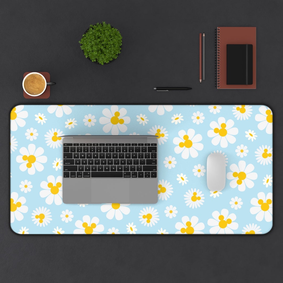 Light Blue Disney Daisy Desk Mat, Disney Office Decor, Disney Mouse Pad ...