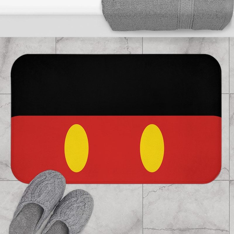 Mickey Mouse Rug - Etsy