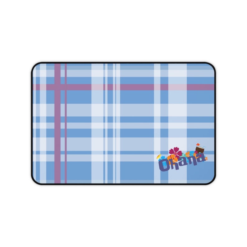 Ohana Desk Mat Lilo & Stitch Desk Mat Disney Desk Mat - Etsy