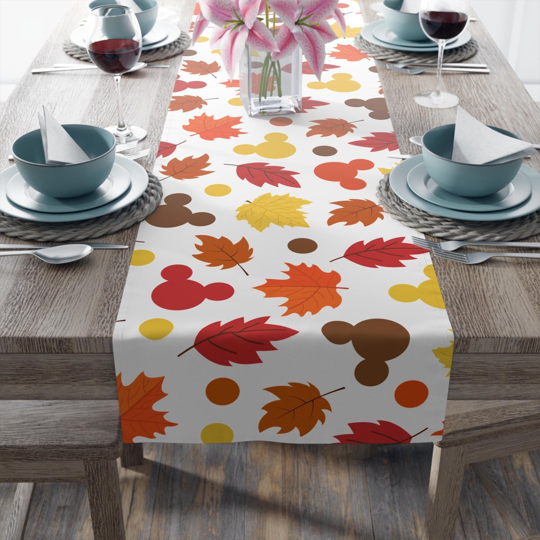 Disney Fall Colors Table Runner, Disney Kitchen, Disney Home Decor ...