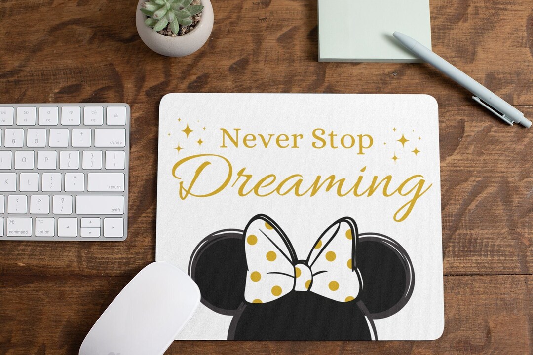 Disney Mouse Pad, Minnie Mouse Pad, Disney Office Decor, Disney Home ...