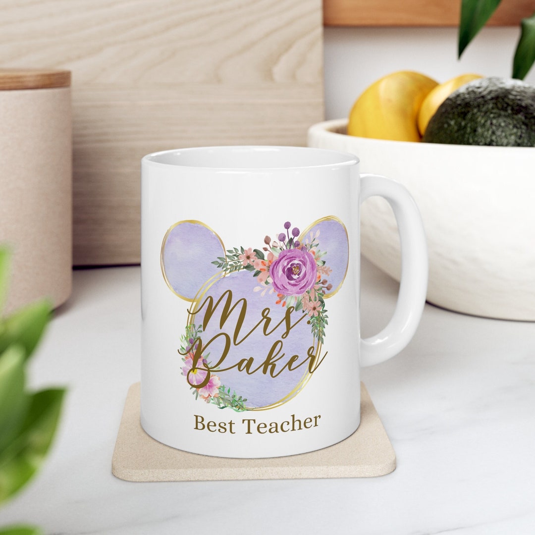 Disney Personalized Mug, Disney Wedding Gift, Bridesmaids Gift, Disney ...