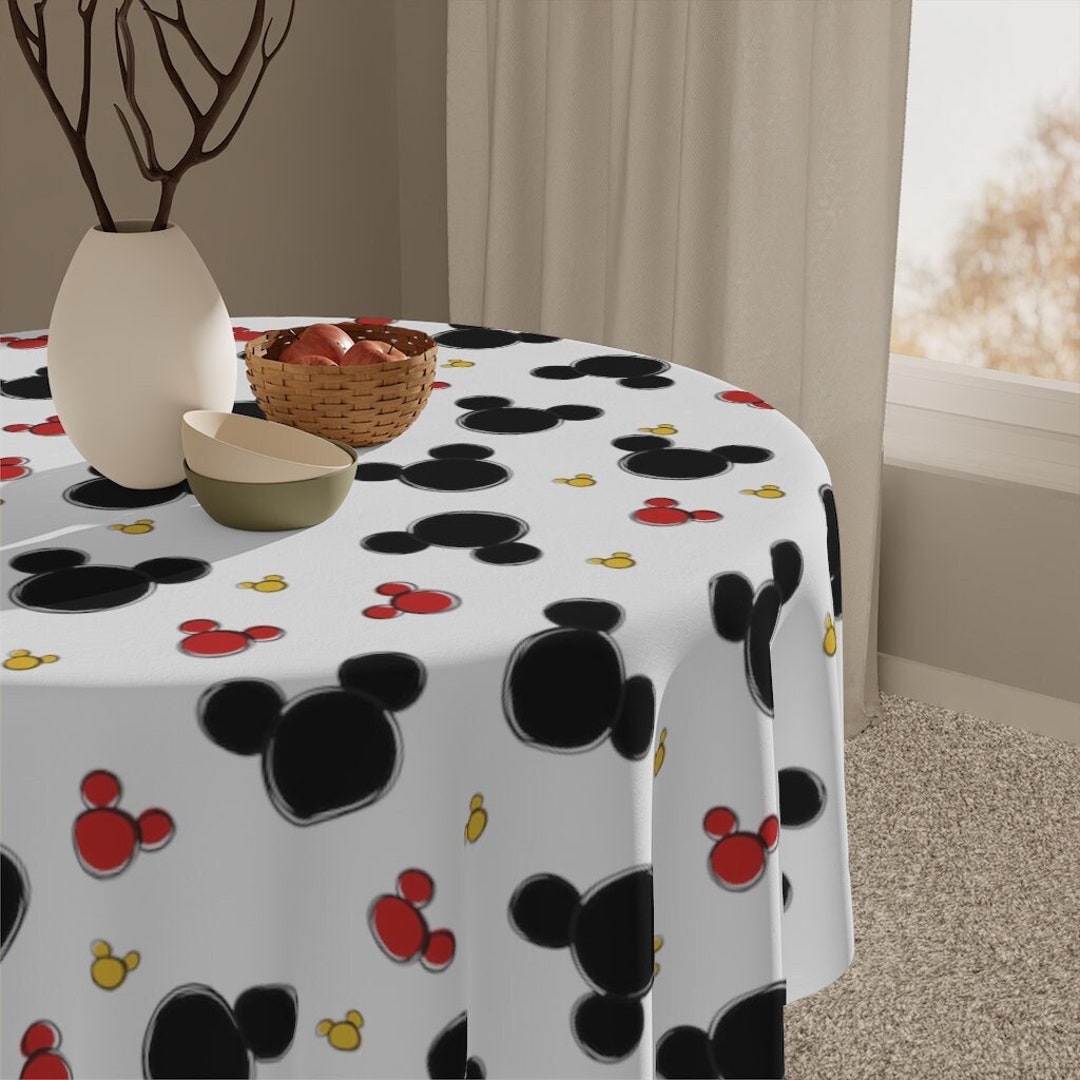 Mickey Colors Table Cloth, Disney Kitchen, Disney Home Decor, Hidden ...