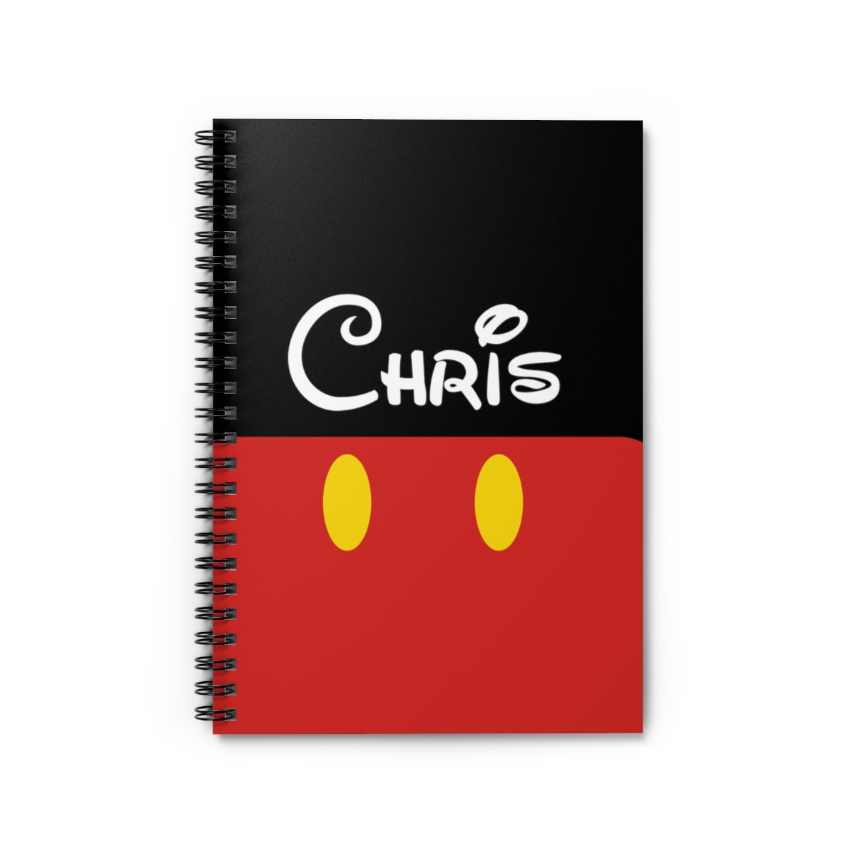 Personalized Mickey Mouse Notebook Minnie Mouse Notebook - Etsy