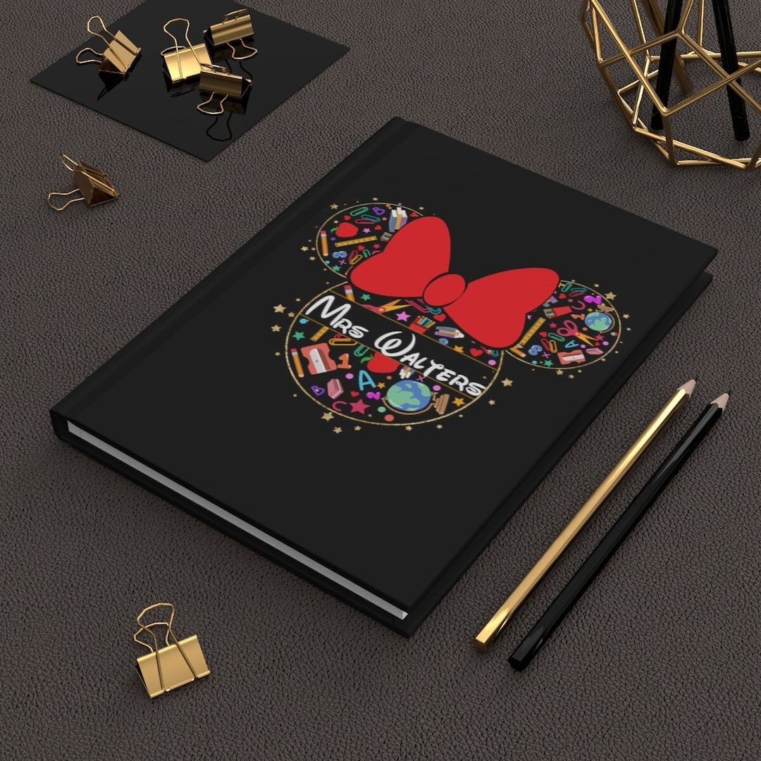 Personalized Teacher Journal, Disney Notebook, Disney Classroom ...
