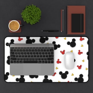 Disney Mickey Mouse Desk Mat, Disney Office Decor, Disney Mouse Pad ...