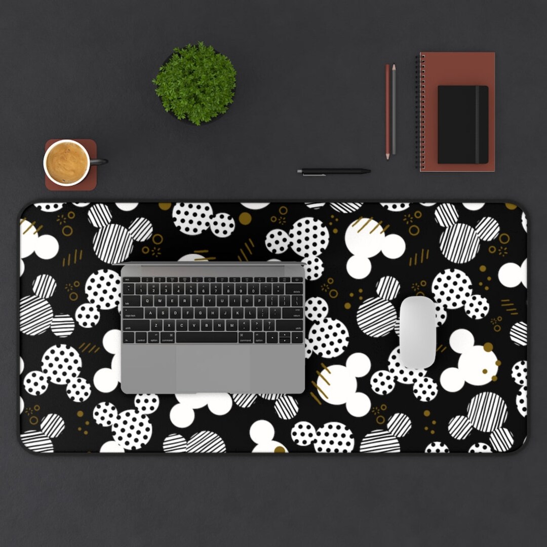 Mickey Ears Desk Mat, Disney Office Decor, Disney Mouse Pad, Disney ...