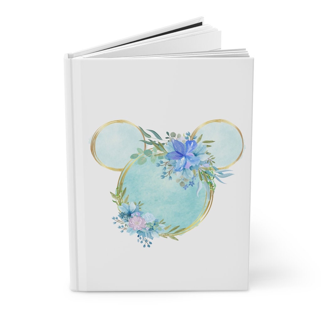 Personalised Blue Disney Journal Watercolour Notebook Disney - Etsy