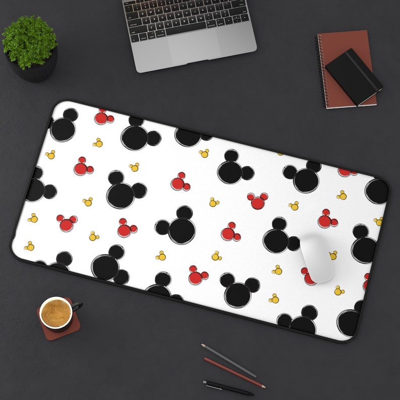 Disney Mickey Mouse Desk Mat Disney Office Decor Disney - Etsy