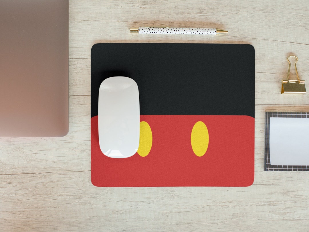 Mickey Mouse Mouse Pad, Mickey Mouse Mat, Mickey Office, Minnie Mouse ...