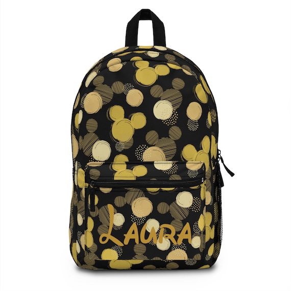Personalized Disney Backpack Disney School Bag Polka Dot - Etsy