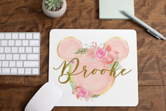 Disney Mouse Pad Watercolour Mouse Pad Disney Office Decor - Etsy