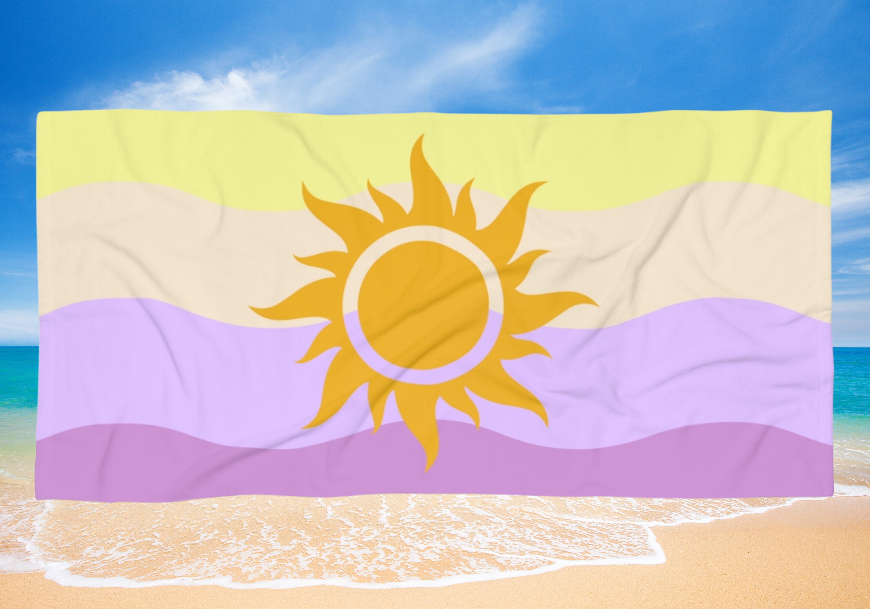 Tangled Beach Towel Disney Towel Rapunzel Towel Disney - Etsy