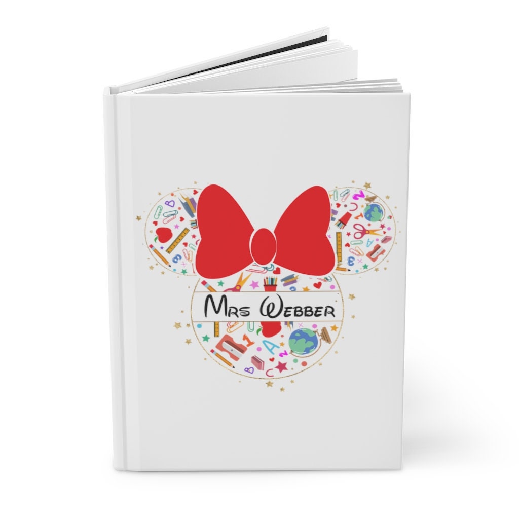Personalized Teacher Journal Disney Notebook Disney - Etsy