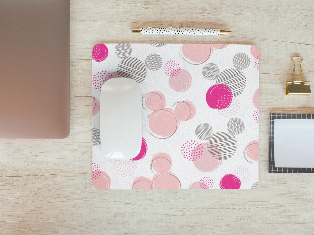 Disney Polka Dots Mouse Pad, Mickey Mouse Pad, Minnie Mouse Pad, Disney ...