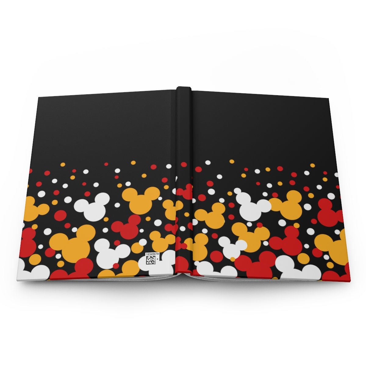 Personalized Mickey Mouse Journal, Mickey Mouse Hard Cover Notebook ...
