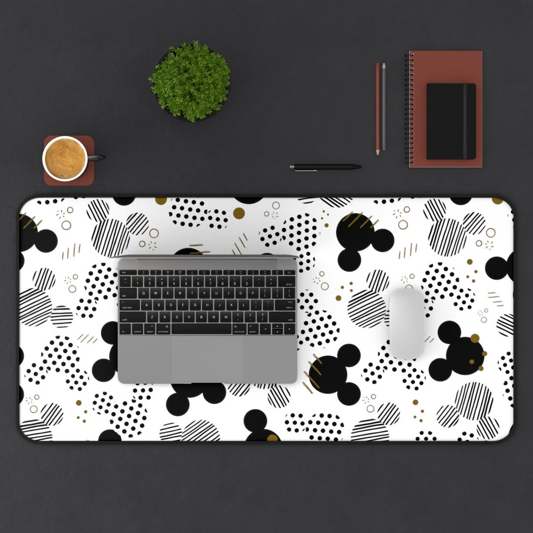 Mickey Ears Desk Mat, Disney Office Decor, Disney Mouse Pad, Disney ...