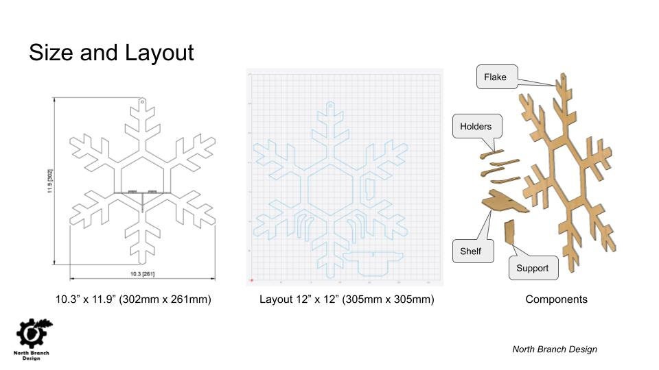 DXF SVG Files for Laser Cutting a Tea Lite Snowflake - Etsy
