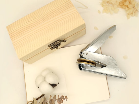 Custom Embosser Seal Stampfrom the Library Embosser - Etsy