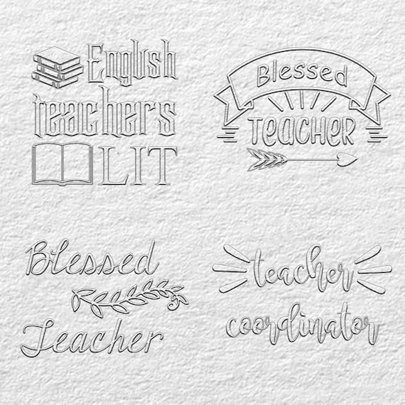 Teacher Self Inking Stamp Custom Teacher Stamp Self Inking - Etsy