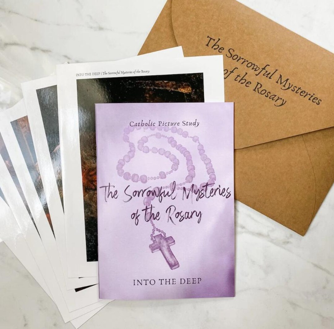 Sorrowful Mysteries of the Rosary - Holy Rosary Picture Study - Art ...