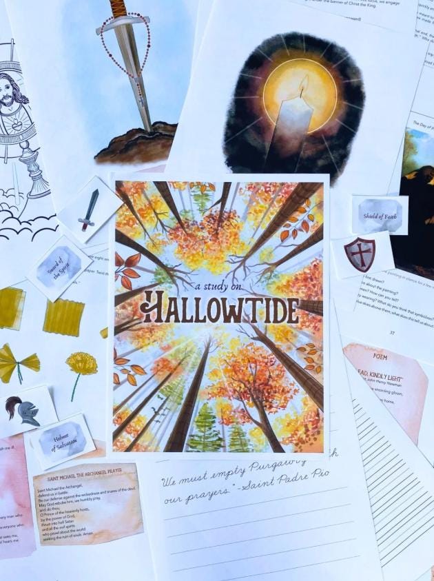 Hallowtide Study - All Hallows Eve - All Saints Day - All Souls Day ...