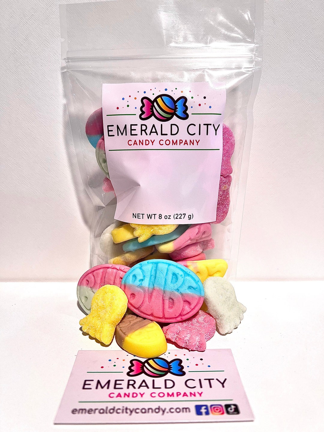 8oz. & 16oz. BUBS Mix UK Foamy, Sweet and Sour Candy Mixed Sweets ...