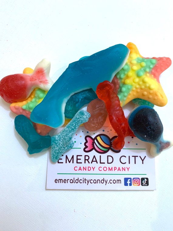 Large UNDER the SEA Mix: 16oz. Gummy Mix With Ocean Creatures - Etsy
