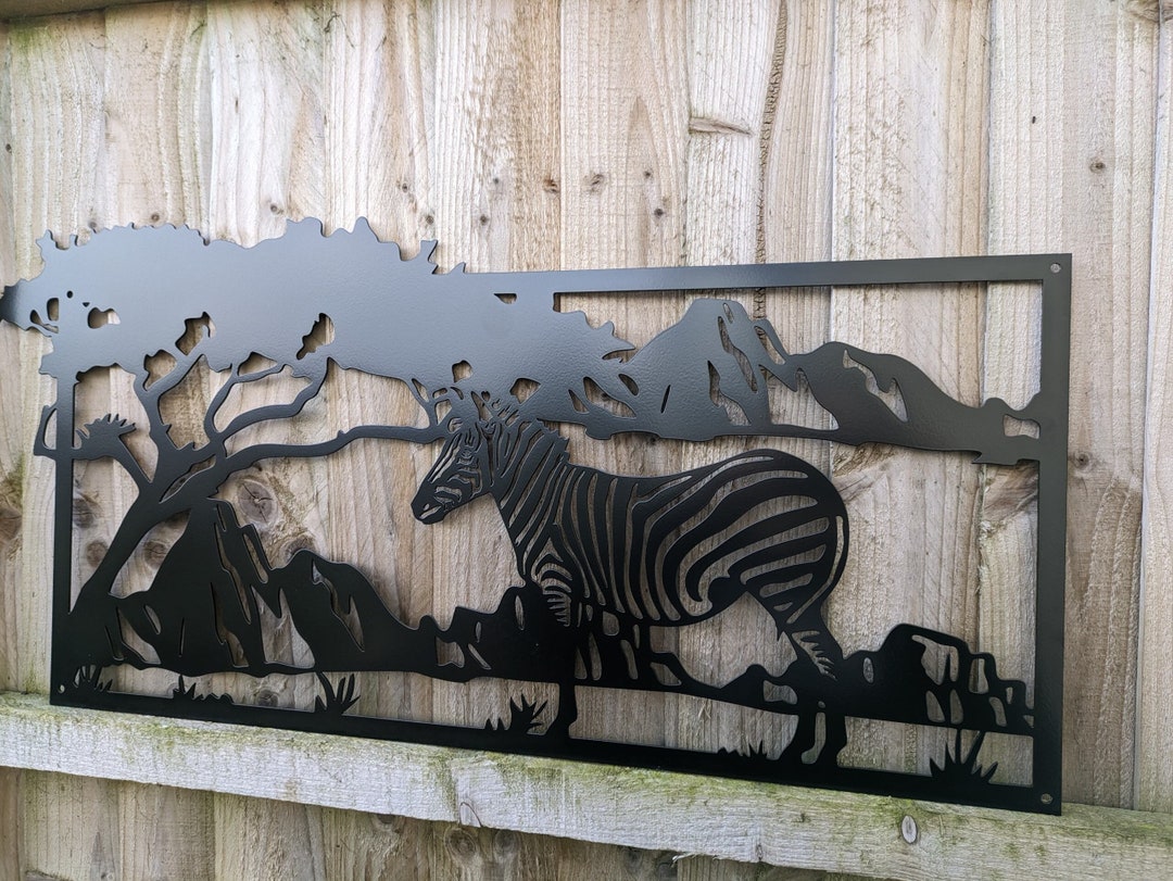 Zebra Panel - Etsy