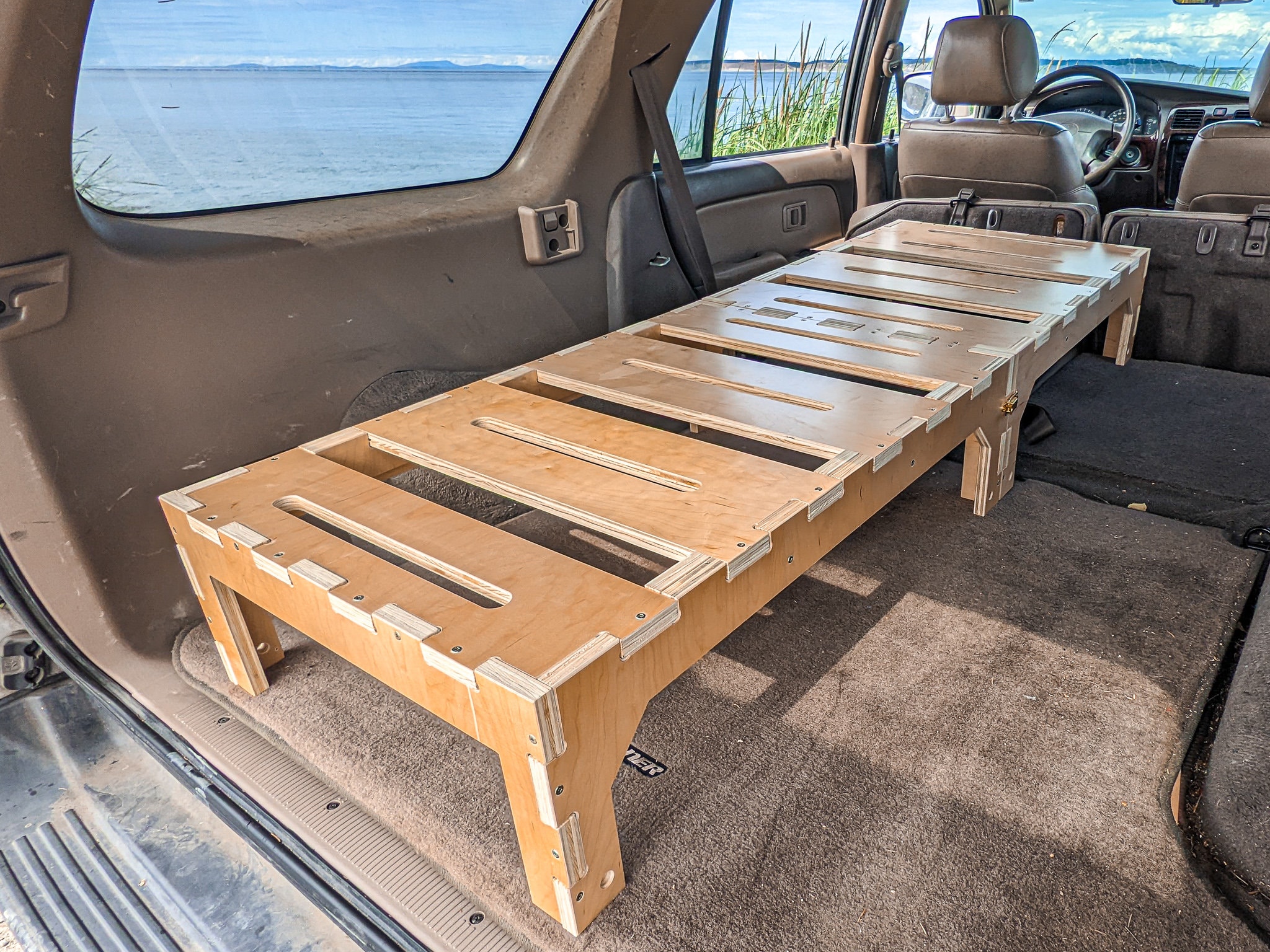 Elevated Sleeping Platform for Van & Car Camping - the Basic Bunk - Etsy