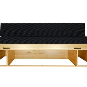 Frontier Futon Convertible Couch/bed for Camper Vans, Rvs, Tiny Homes ...