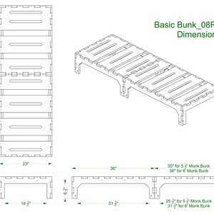 Elevated Sleeping Platform for Van & Car Camping the Basic - Etsy